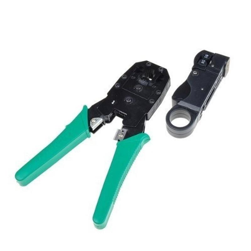 Buy Three Cable Clamp Tester Stripper Crystal Head Network Toolkit at ...