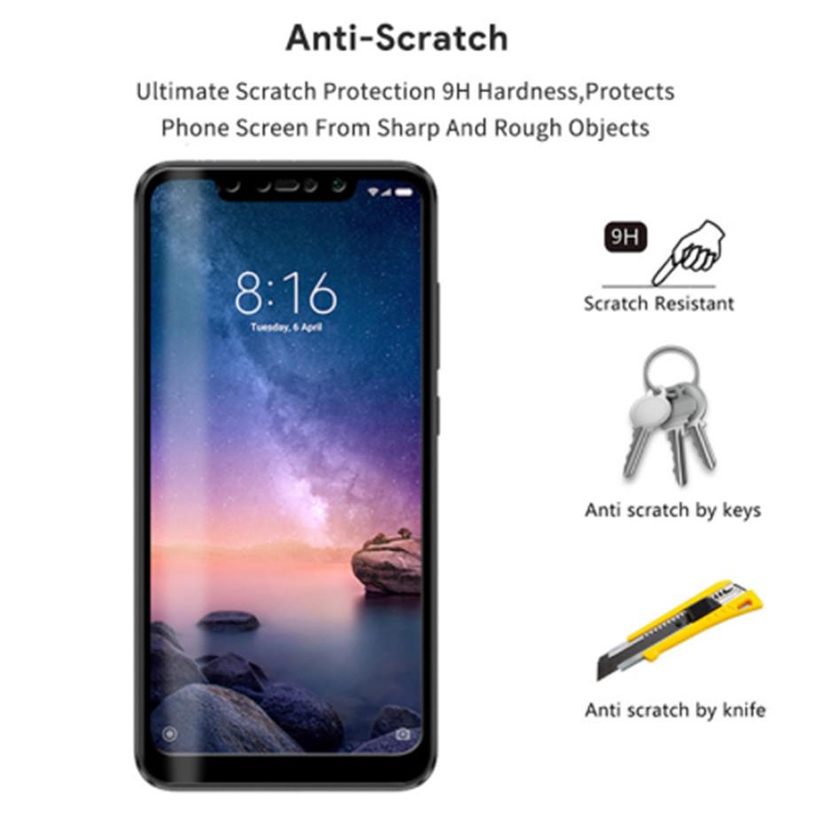 Buy Screen Protector Tempered Glass For Xiaomi Redmi Note 6 Pro Redmi 6 ...