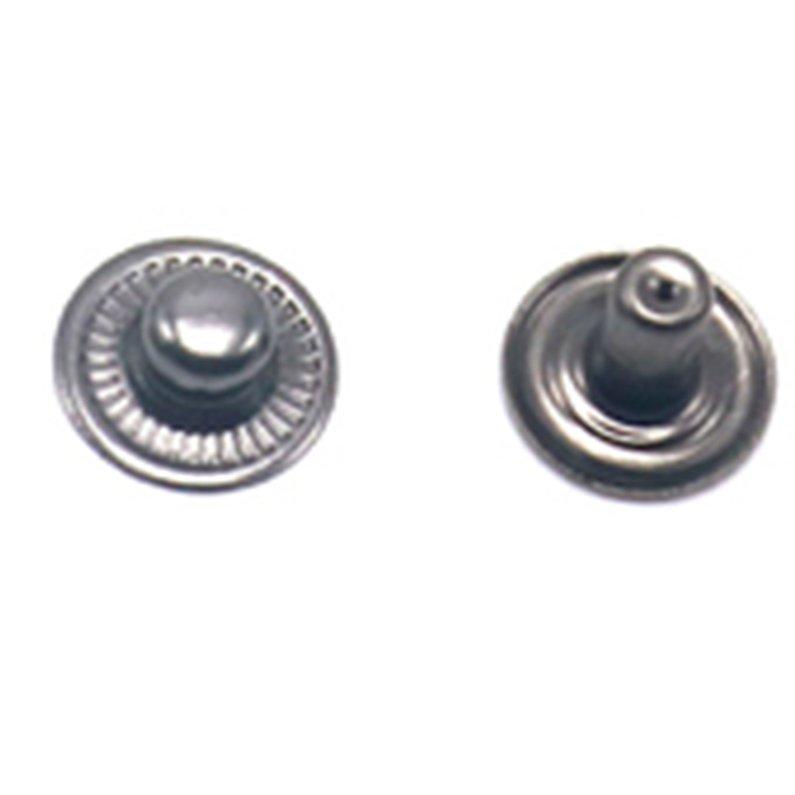 KC Metal Button 831 Single Double-Sided Four-Button Buckle Clothing Bag ...