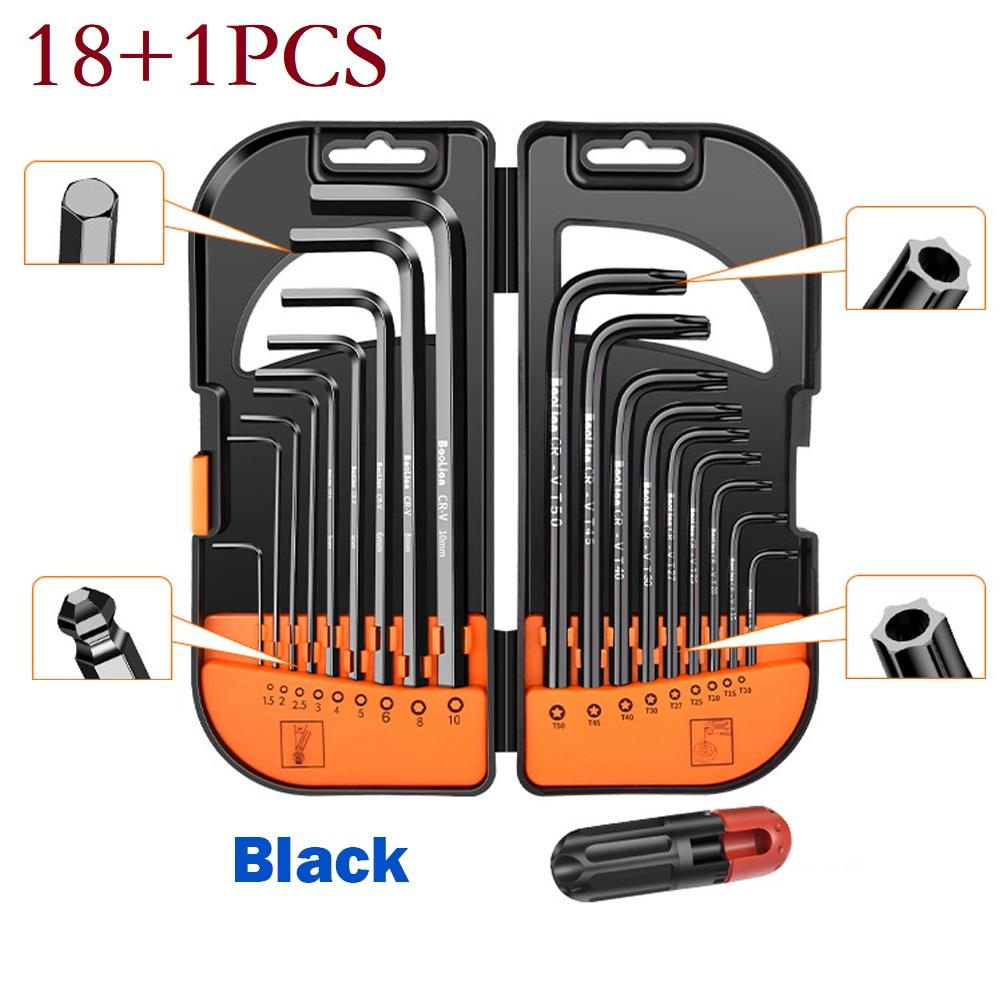 8-50mm Bicycle Home Appliance Hex Key 18PCS Wrench Set uygun fiyatlı ...