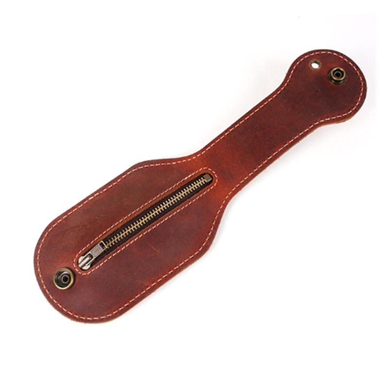 Buy Men Leather Coin Purse Outdoor Utility Self-Defense Multi-Tool ...