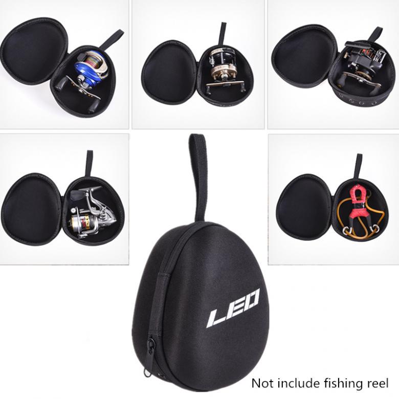 EVA Fishing Reel Storage Bag with Vent Holes Spinning Drum Baitcasting ...