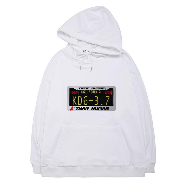 Buy Hoodies For Unisex White Hooded Sweater Blade Runner 2049 Officer K ...