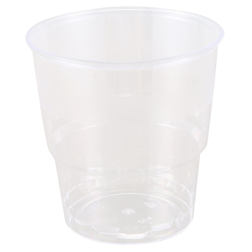 Buy 100 Clear Hard Plastic Cups , Fancy Disposable Heavy DutyTumblers ...