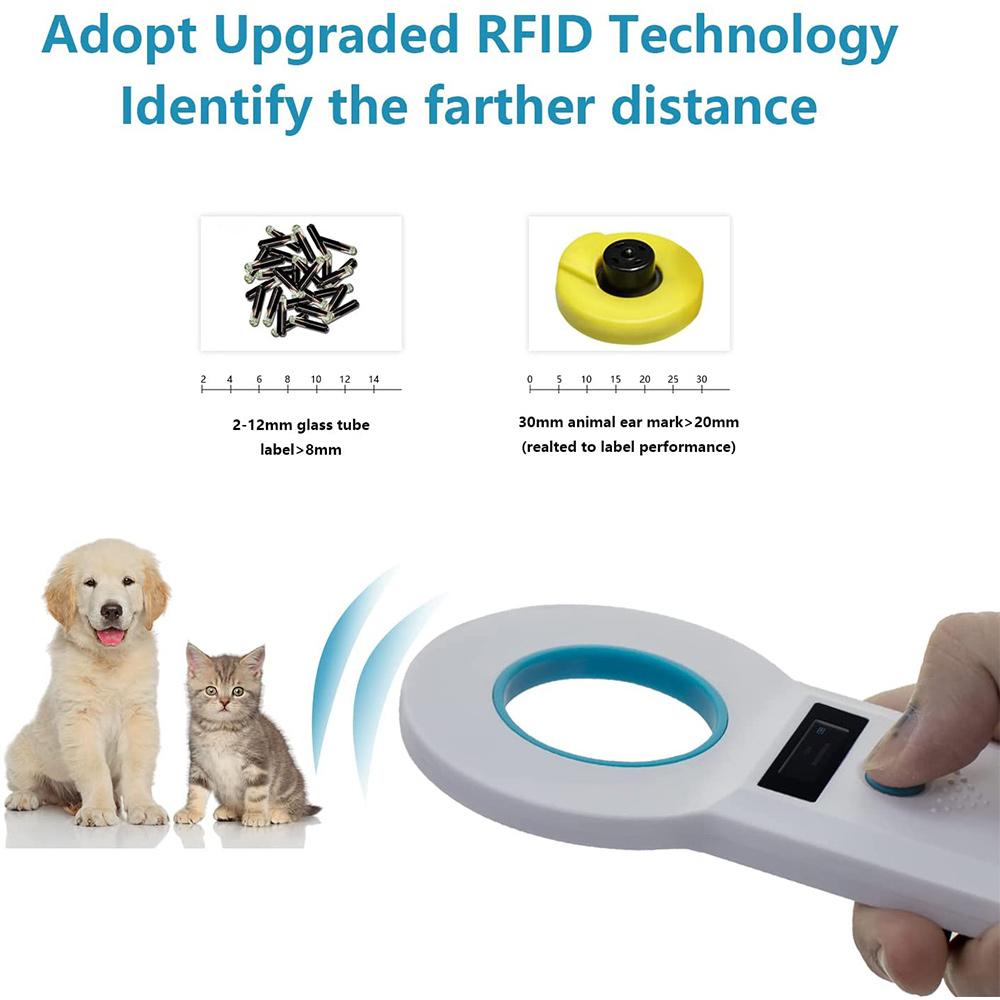 Buy Pet Reader Scanner, Rfid Emid Portable Pet Chip Scanner ...