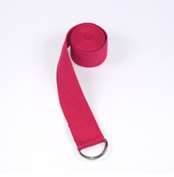Buy 183CM Adjustable Yoga Belt D-Ring Gym Sport Stretch Strap Waist Leg ...