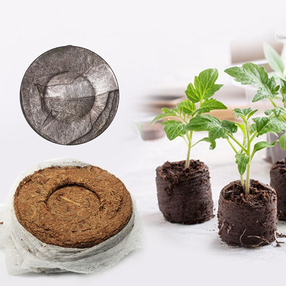 Cheap 30X30X12mm Planting Soil Compressed Mud Outdoor Garden Peat ...