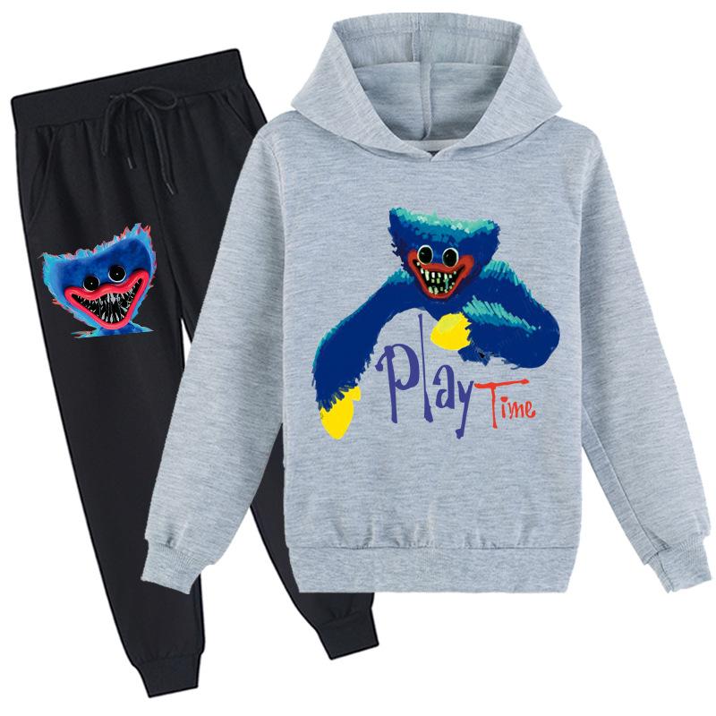 💰Compra online de Kids 3D hoodie set Huggy Wuggy pullover tracksuit ...