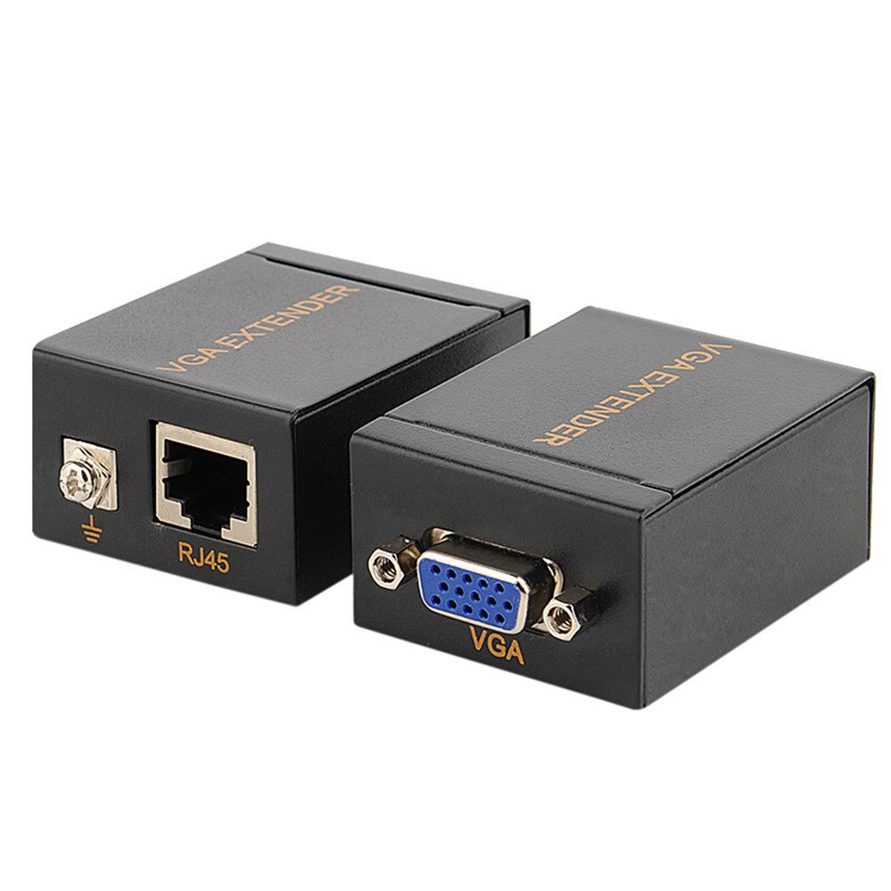 Cheap 1 Pair 60m VGA Signal Network to Lan Extender Ethernet ...