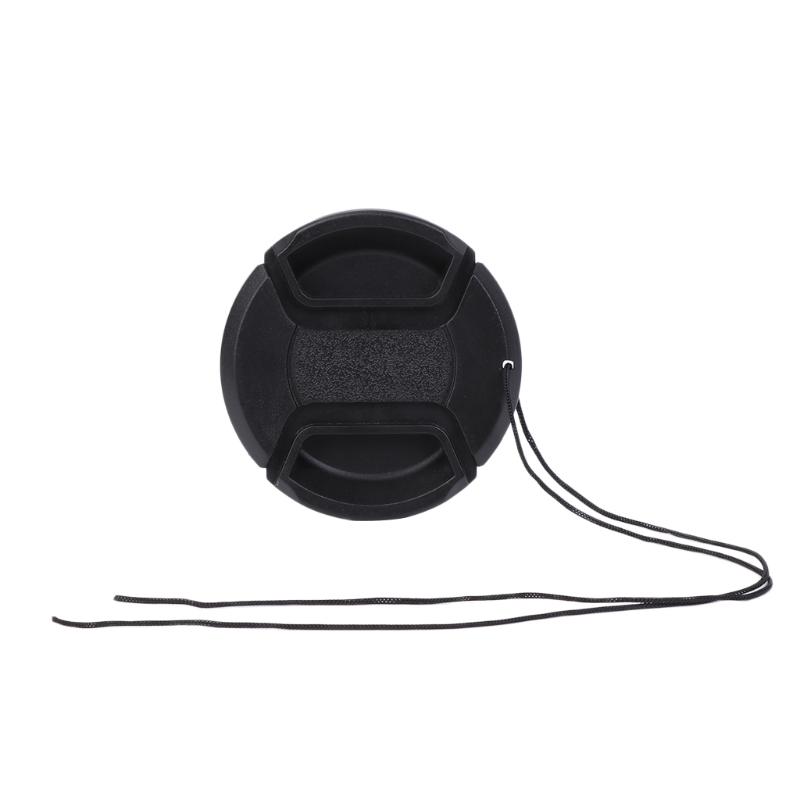 DSLR Camera 55mm Snap On Center Pinch Scope Lens Cap Cover + Rope Kit uygun fiyatlı satın alın ...