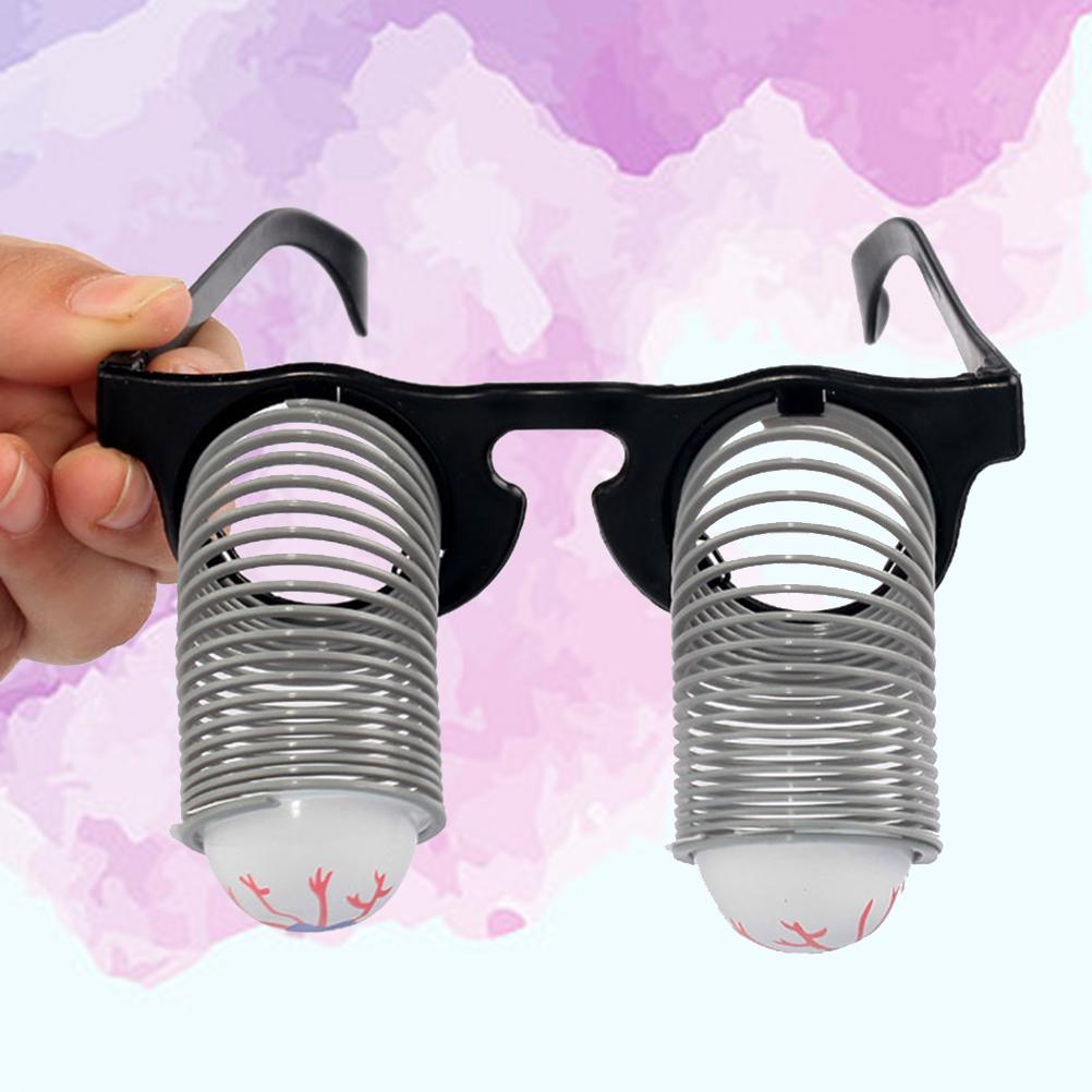 Buy Bloodshot Eyeballs Spring Glasses Disguise Eyeball-Dropping Glasses ...