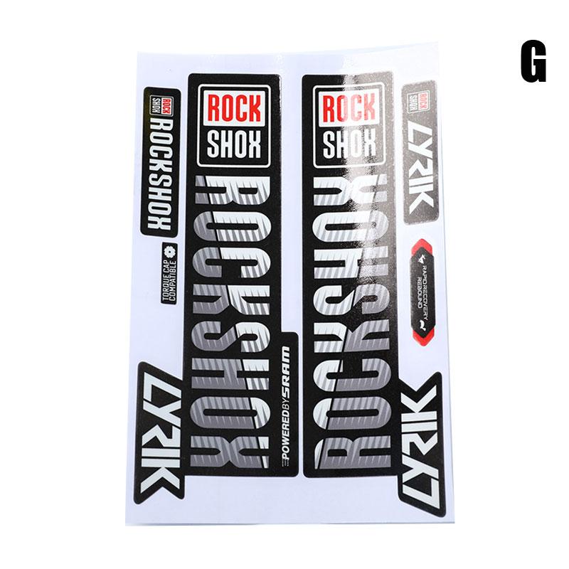 Cheap Front Fork Sticker Mountain Bike Front Shock Absorber Change ...