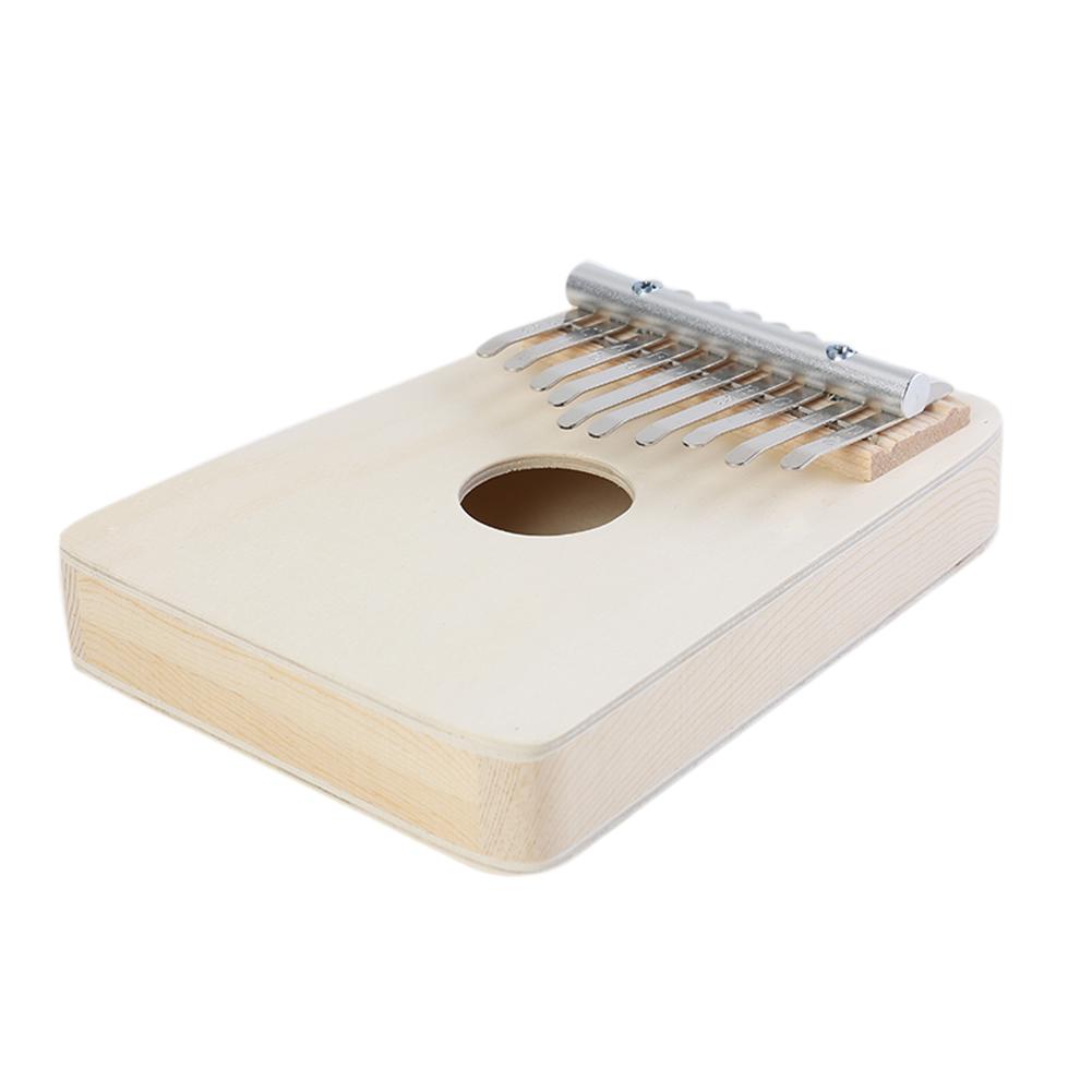 10 Key Kalimba DIY Kit Basswood Thumb Piano Musical Instrument for ...