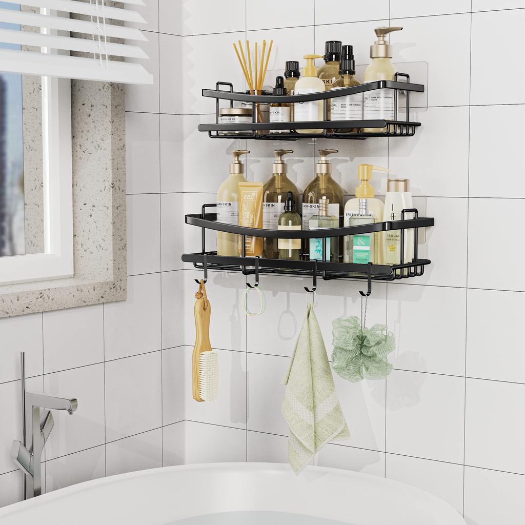 Cheap Custom No Drilling 2 Shelf Hanging Stainless Steel Shower Caddies ...