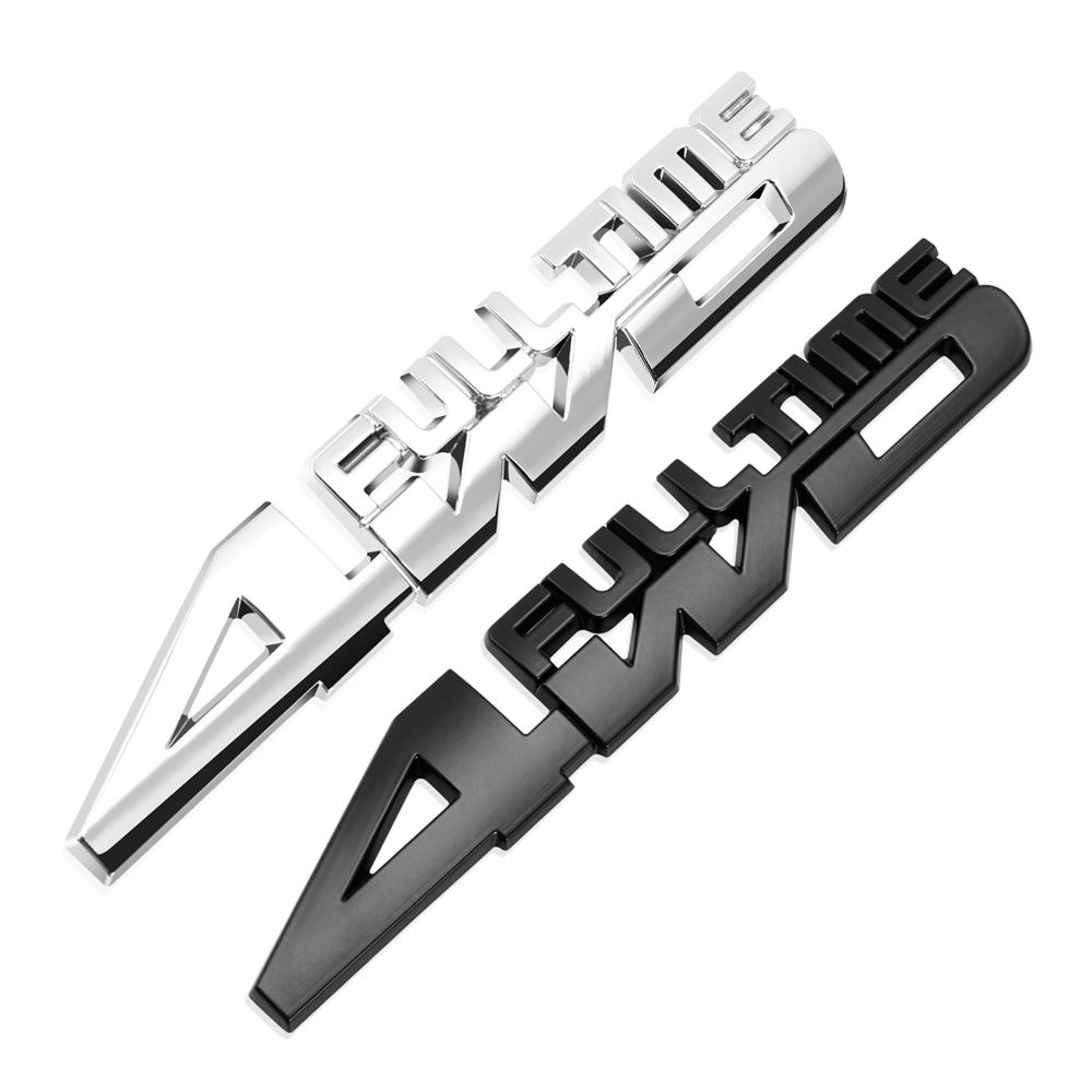 4WD Full time 3D Metal Stickers Emblem Badge for Hummer H1 H2 GMT H2H ...