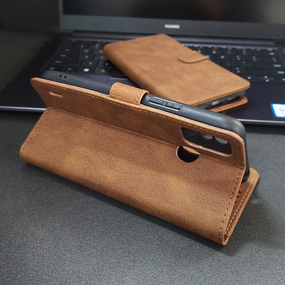 Cheap For ITEL A48 Casing PU Leather Wallet For ITEL A48 Case Stand ...