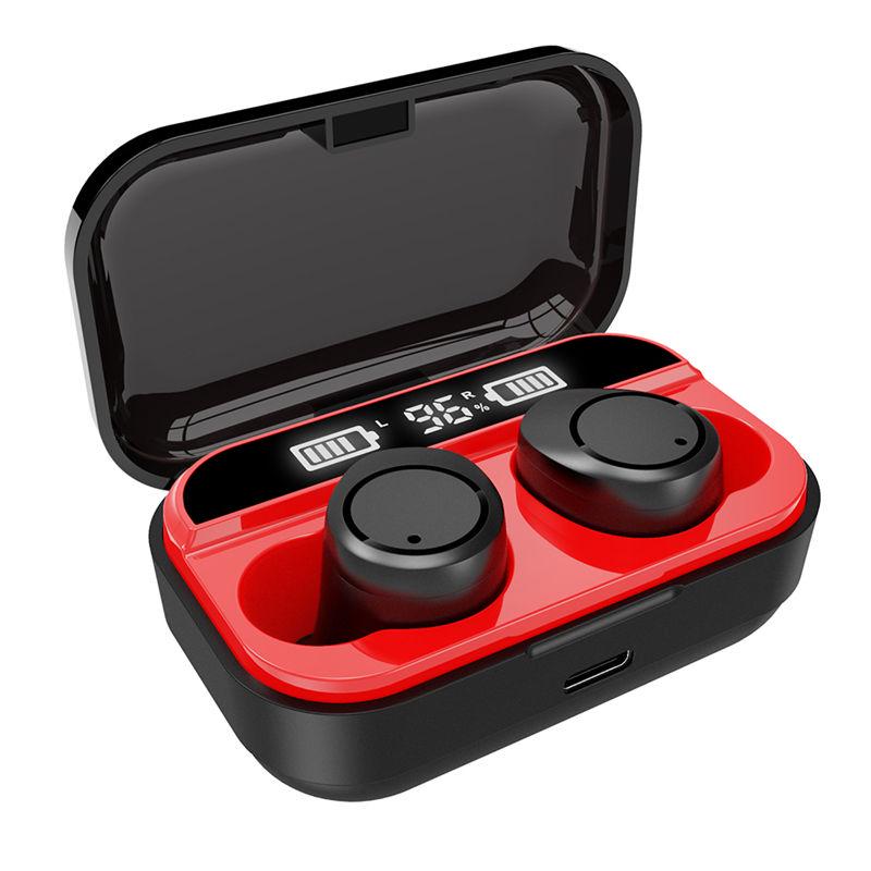 Buy X5 TWS bluetooth 5.0 Wireless Earphone Digital LED Display Large ...