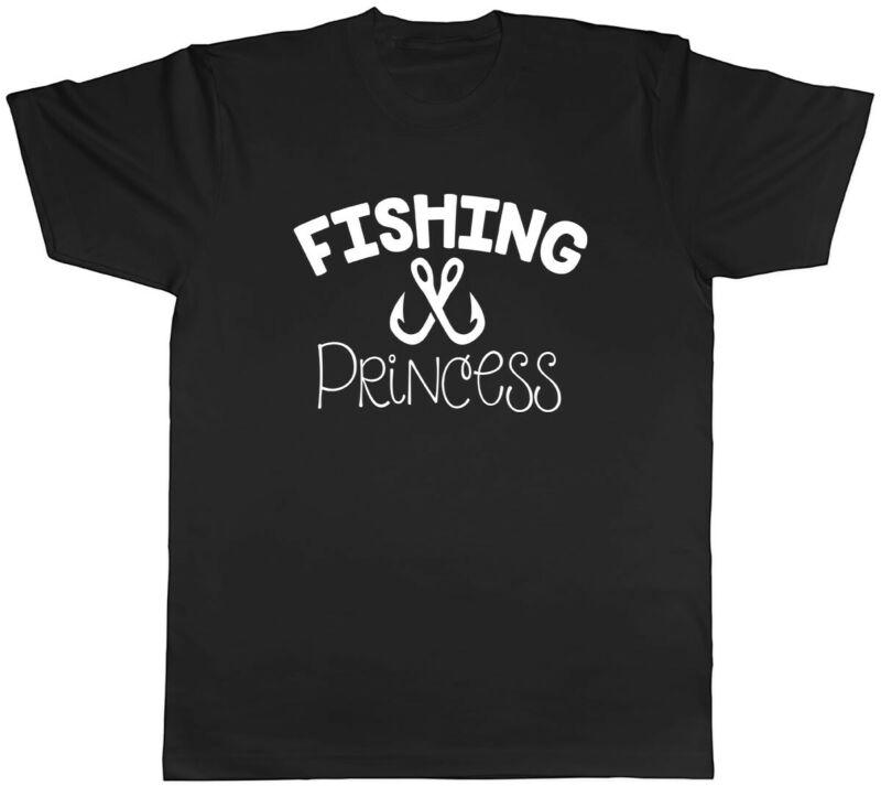 Cheap Fishing Princess Mens Unisex T Shirt Tee Print Tshirt Men Shirt ...