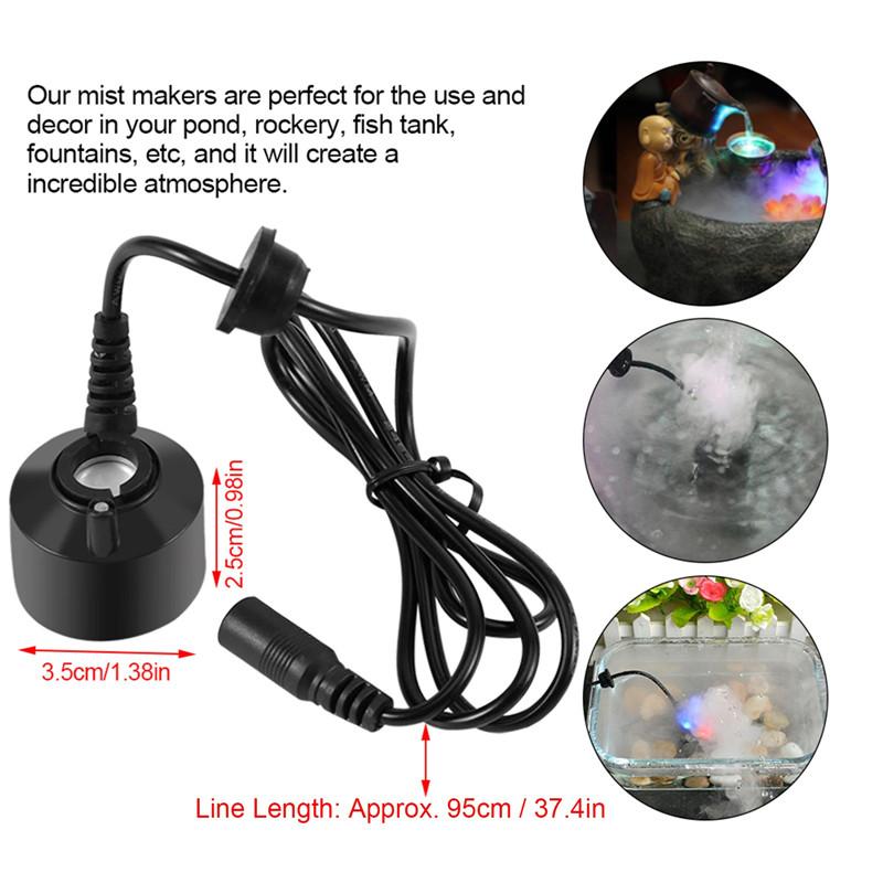 Buy DC 24V 36mm Electric Ultrasonic Humidifier Mini Mist Maker Fogger ...
