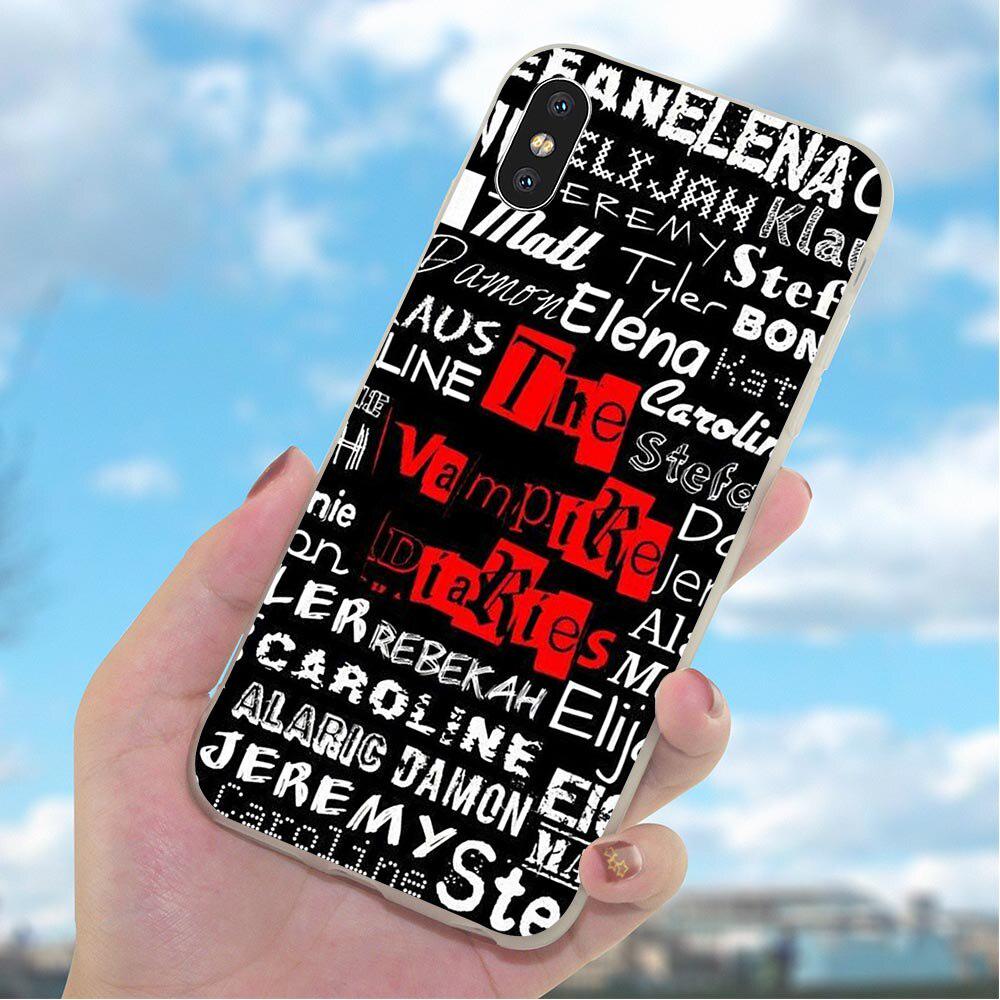 The Vampire Diaries Phone Case for iPhone 6 6S Cover Huawei Samsung ...