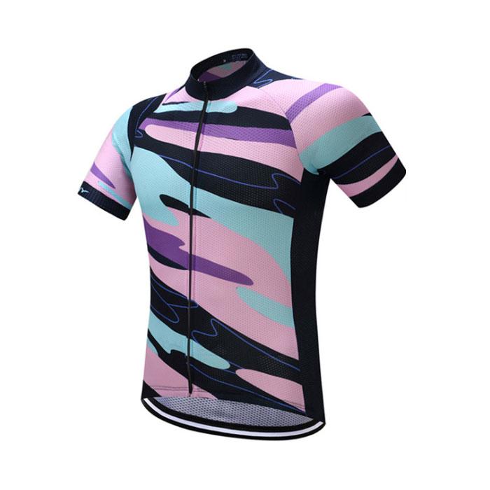Buy Hot Men Women Short Sleeve Breathable Quick-drying Mountain Bike ...