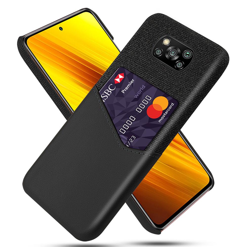 Anti-knock Ultra Thin Fabric Back Cover for Xiaomi Poco X3 NFC CC9 F2 Pro Redmi Note 9S 9 9A 9C ...