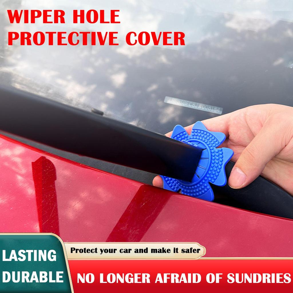 Buy Universal Car Wiper Arm Bottom Hole Protective Cover Wiper FREE UK ...