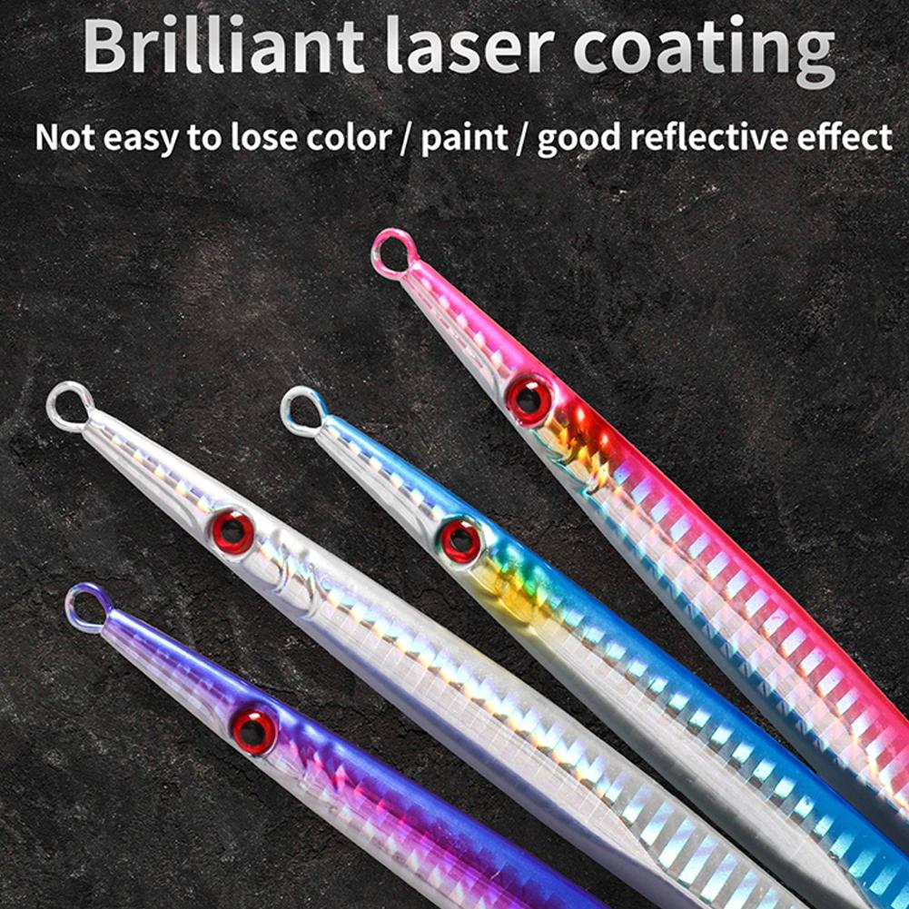 Buy 60g Jigbait Lure 3D Eyes Metal Simulation Fishing Lures Luminous ...