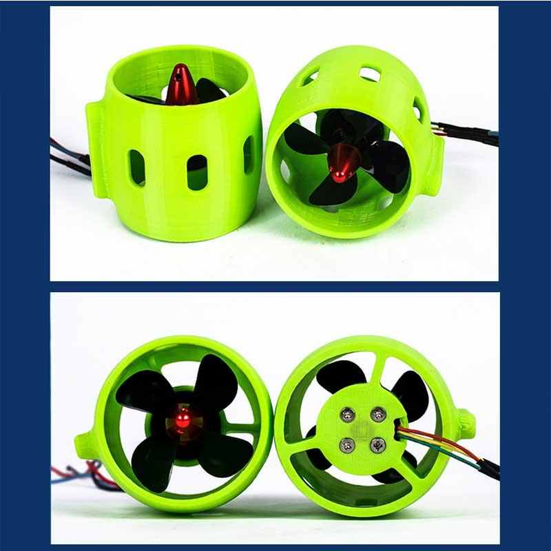 Buy 12-24V DIY Ship Model Underwater Propeller Motor For RC Boat AUV ...