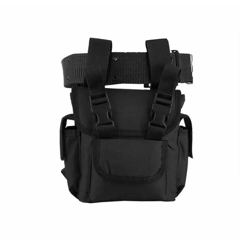 Buy Black Waist Bag for Women Waterproof Nylon Fanny Pack Ladies Hip ...