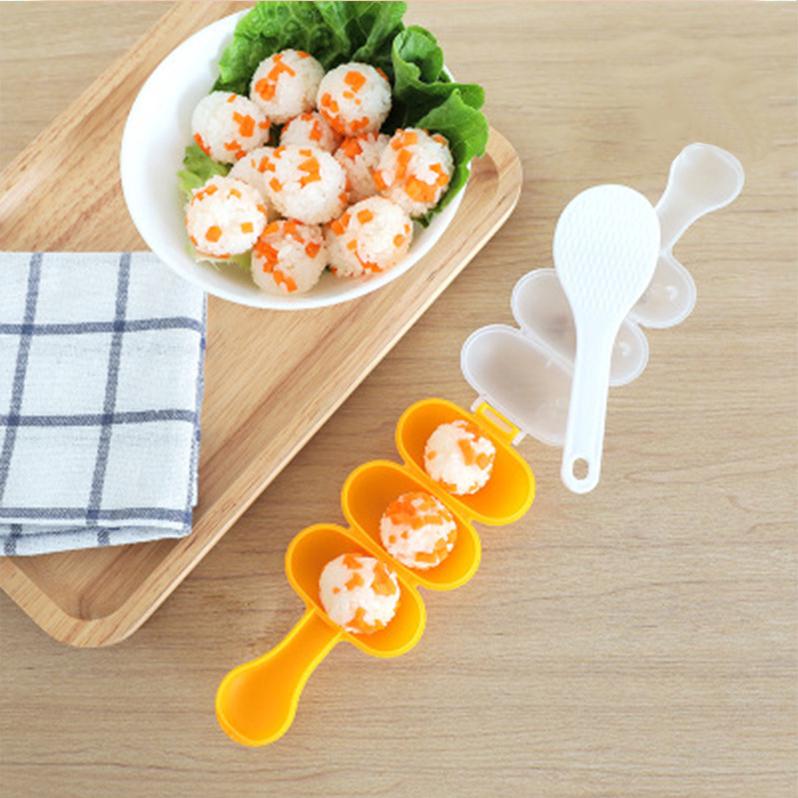 Buy Diy Mini Rice Ball Mold Meat Sushi Maker Kitchen Food Tools at ...
