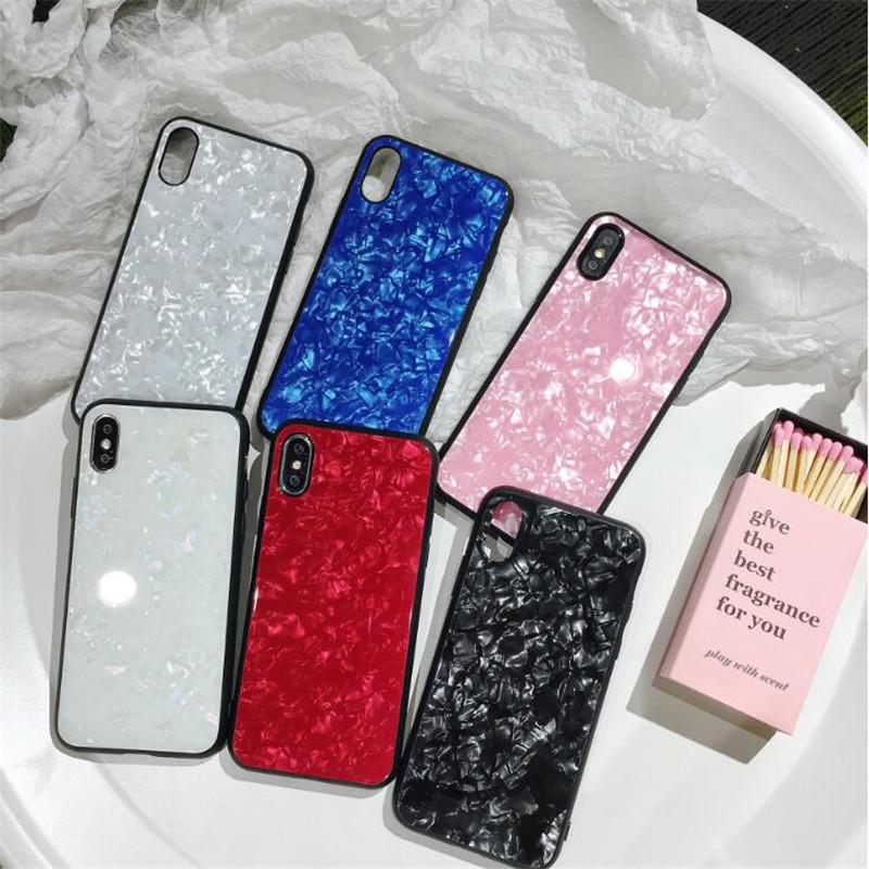 Buy Cameo Shell Veins Tempered Glass + Tpu Phone Protection Shell at ...