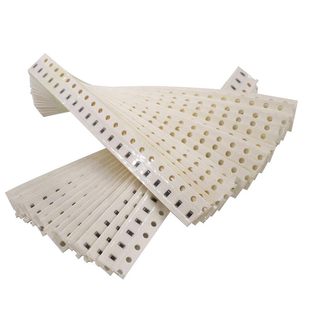 Buy 4000pcs 0402 SMD Resistor Kit assortment set 10 ohm-1M ohm 5% ...