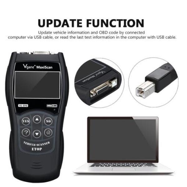 Buy OBD2 Auto Scanner Maxiscan Fault Code Reader EOBD JOBD CAN-BUS ...