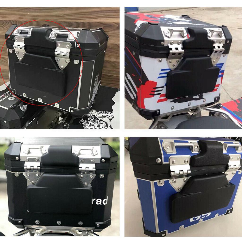 Buy Black Motorcycle Rears Tail Case Box Backrest Pad Set For F800GS ...