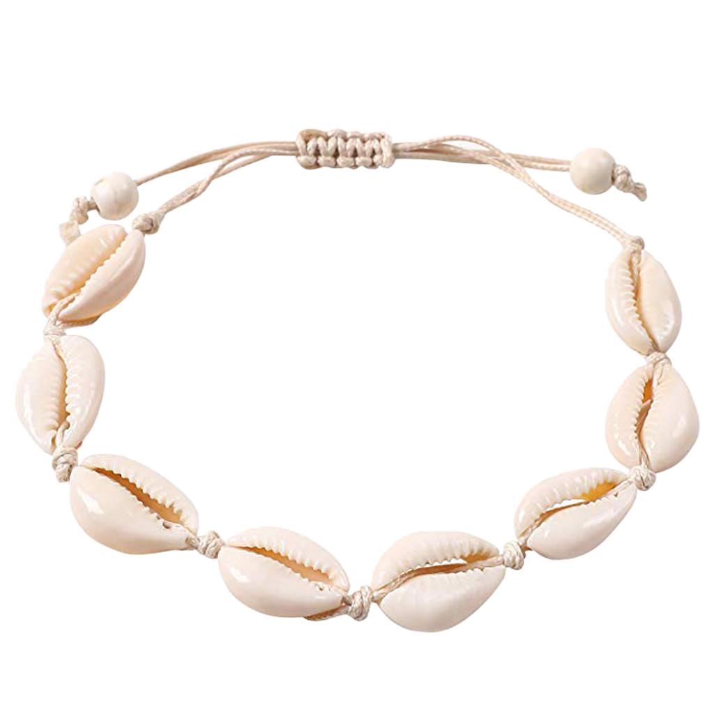 Buy Women Shell Body Foot Chain Seashell Adjustable Pendant Jewelry at ...