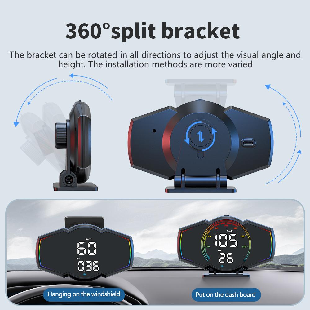 Cheap G18 Car GPS HUD Head Up Display Universal Digital GPS Speedometer ...