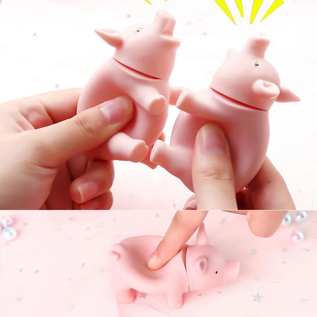 Buy Creative Decompression Stress Reliever Pig Squeeze Toy with Sound ...