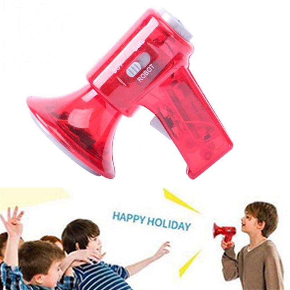 Buy Mini LED Voice Changing Megaphone Sound Effects Toy Amplifies Horn ...