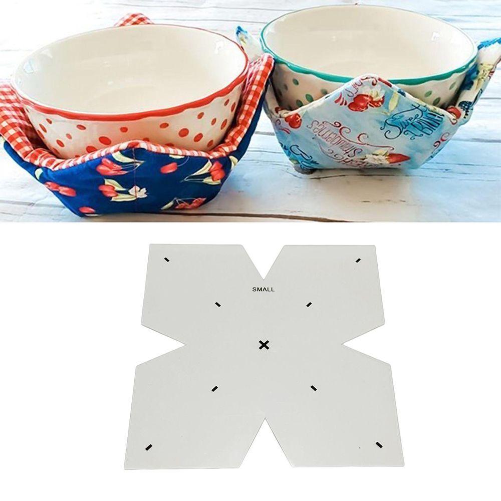 Kaufe DIY Craft Bowl Mat Sewing Supplies Bowl Template Ruler Quilting ...