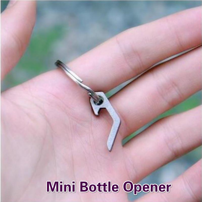 Cheap Mini Portable Bottle Opener with Ring Keychain Outdoor EDC ...