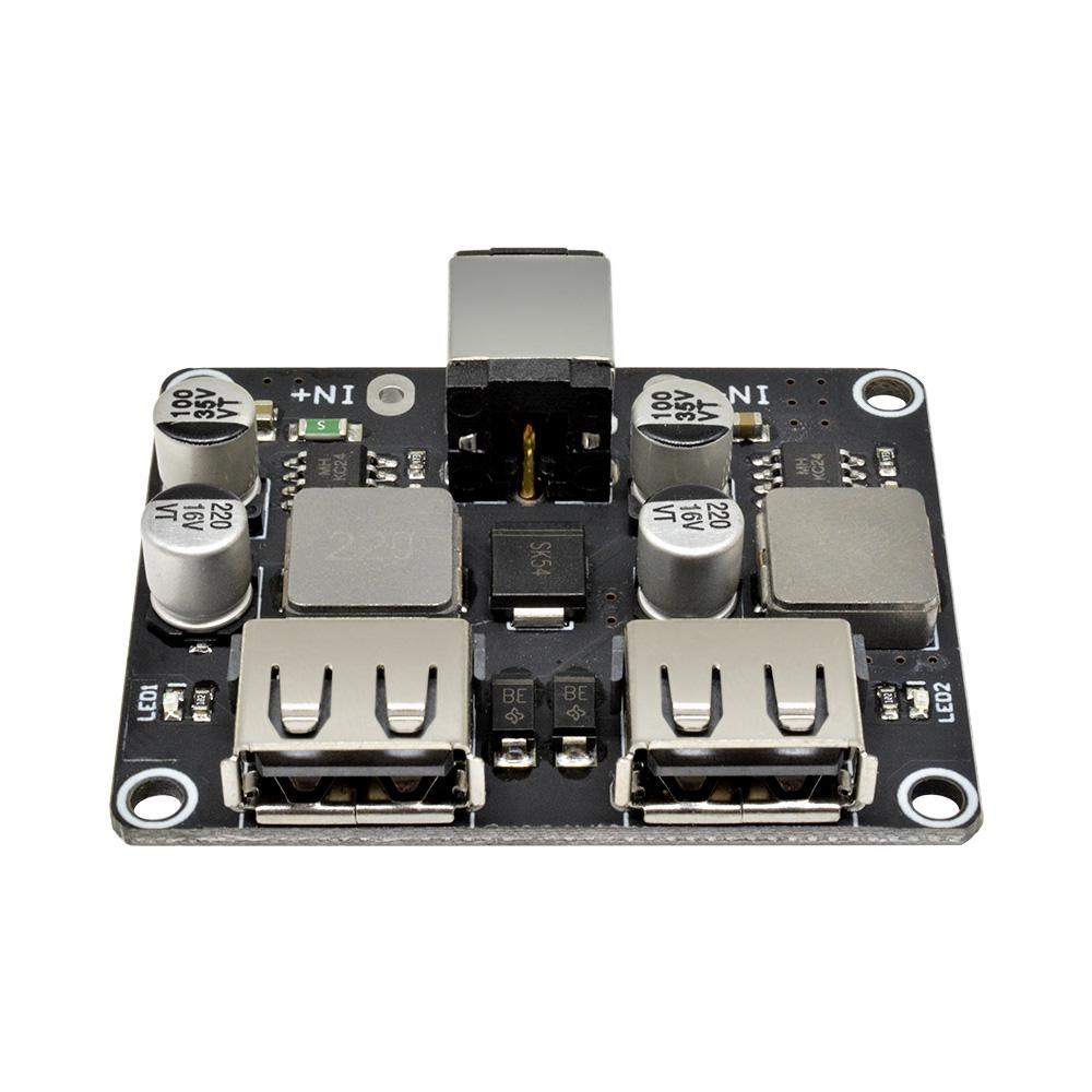 Buy 2CH USB QC3.0 QC2.0 DC-DC Buck Converter Charging Step Down Module 6-32V 9V 12V 24V To Fast ...