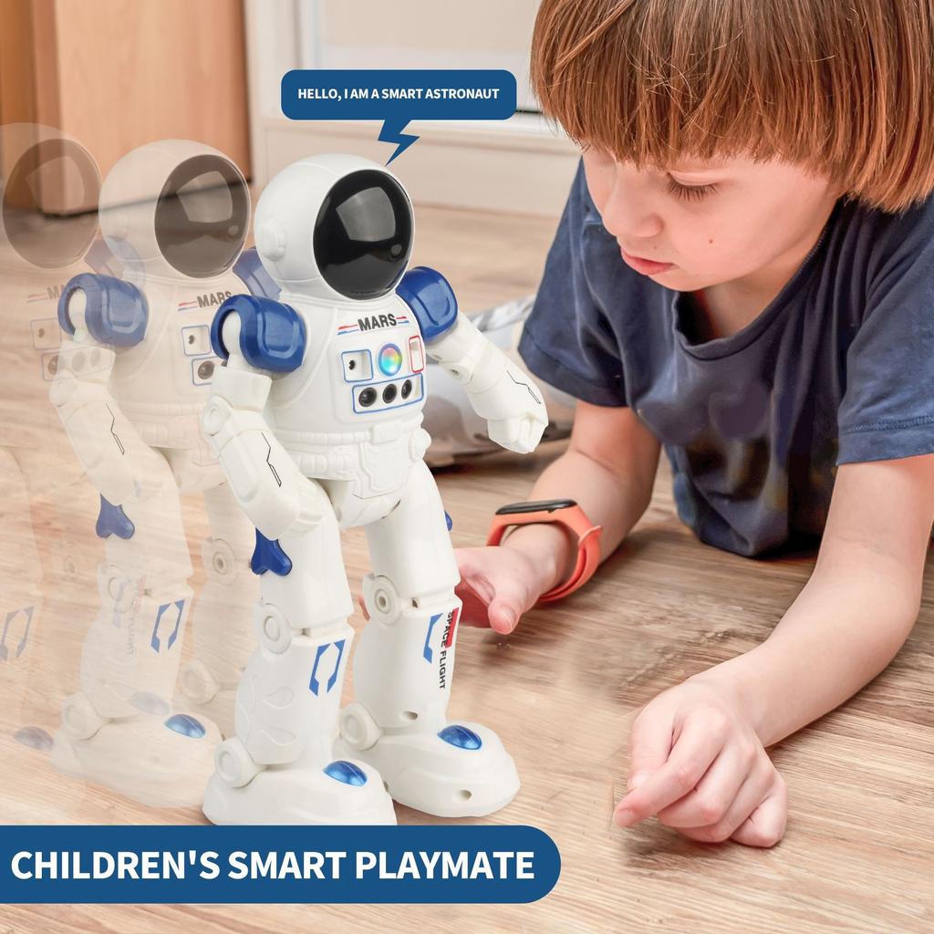 Buy Hywiwine Smart RC Robot Toy Talking Interactive Intelligent RC ...