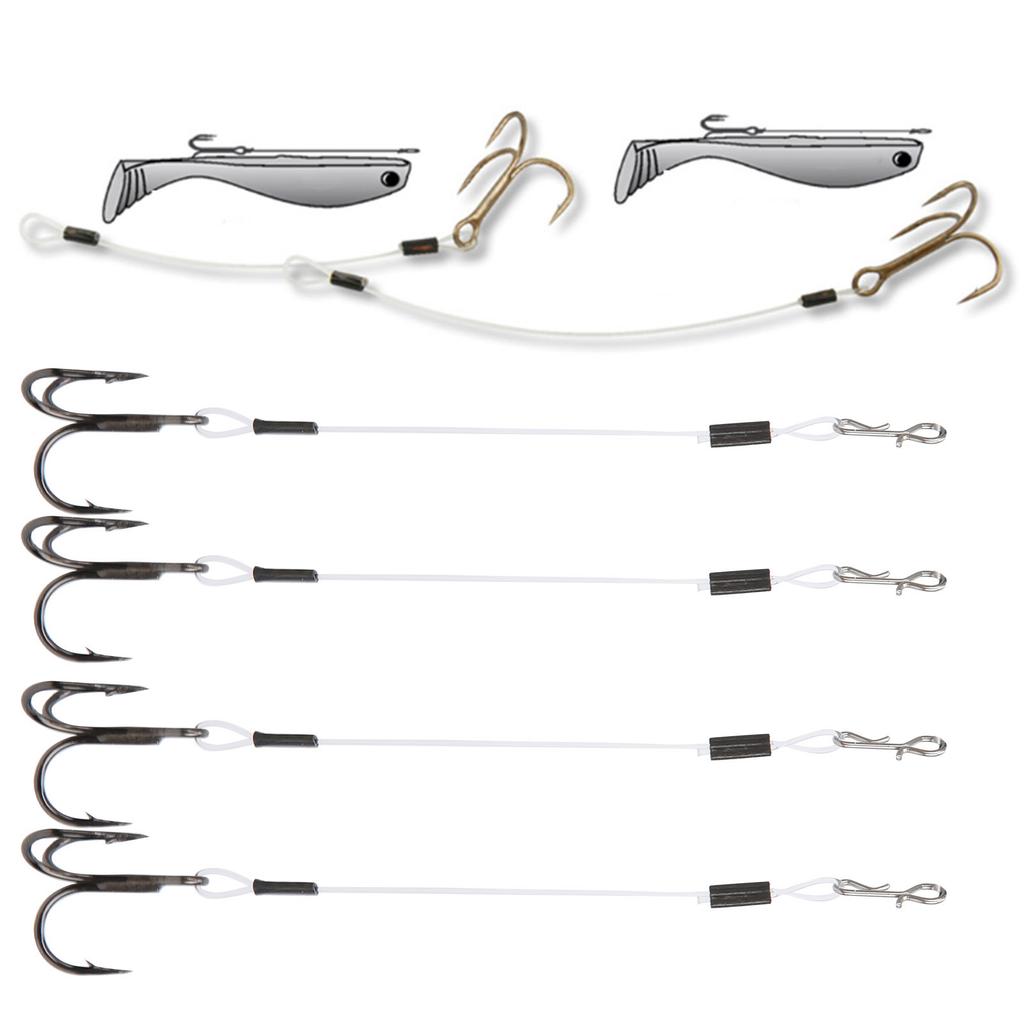 Cheap 2 Pack Fishing Line Hook SGWL‑PK110-10cm Fishing Stainless Steel ...