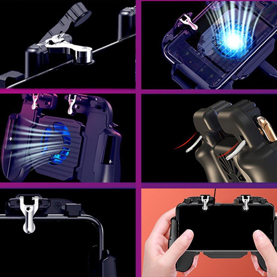 Buy Free Time Gamepad H5 Metal Fast Cooling Gamepad Mobile Phone ...