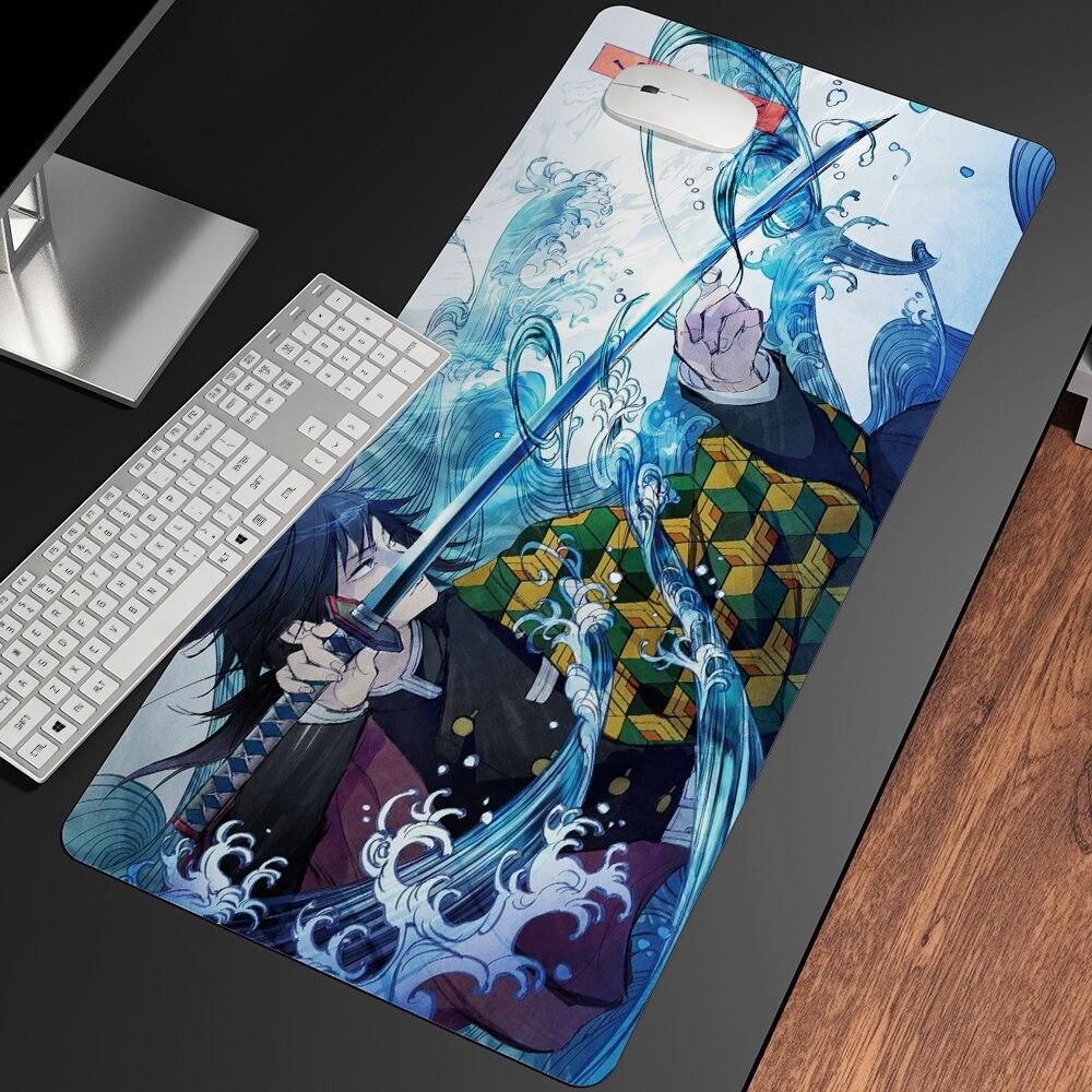 Buy Anime Kimetsu no Yaiba Pad Mouse HD Print Computer Gamer Locking ...