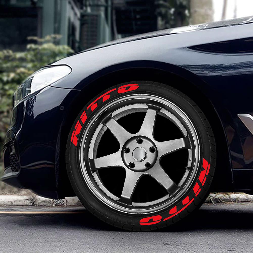 Buy Car Tire Wheel Stickers Universal Auto Styling Wheel Label at ...