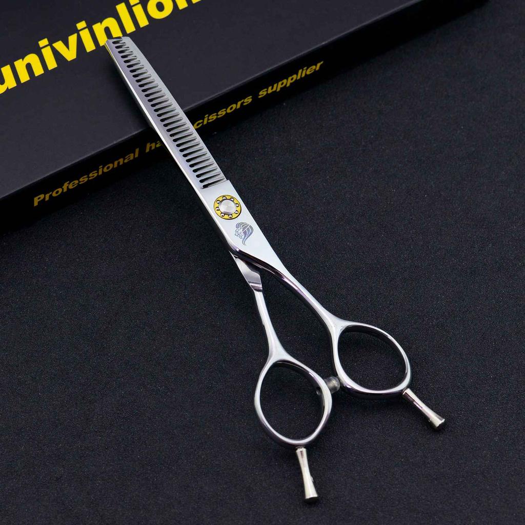 Buy Univinlions 6.0 inch Hair Cutting Scissors Bearing Screw Thinning ...