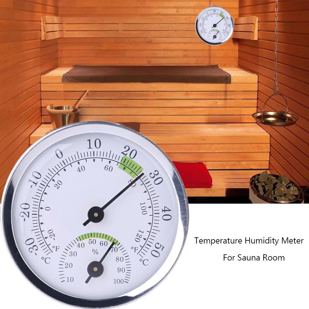 Buy Wall Mounted For Sauna Room Aluminum Alloy Humidity Meter ...
