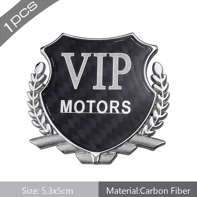 💰Köp billigt online VIP Logo Modified Shield Carbon Fiber Car Body ...
